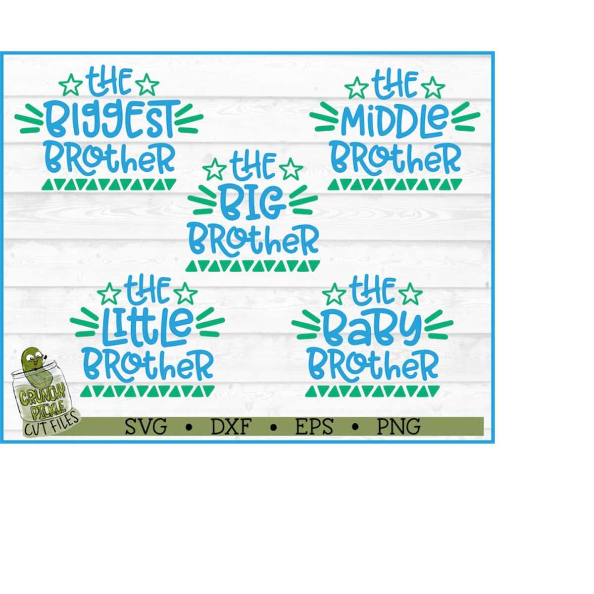 Brothers SVG File, dxf, eps, png, Big Brother svg, Little Br - Inspire ...