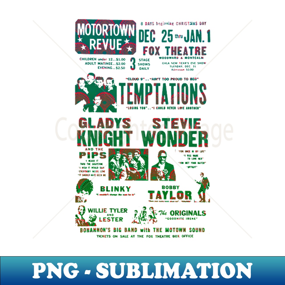 the temptations gladys knight stevie wonder music poster - S | Inspire ...