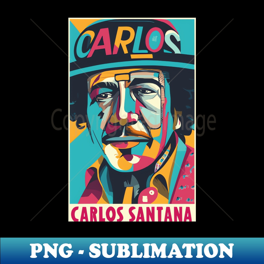 Carlos Santana color - High-Quality PNG Sublimation Download | Inspire ...