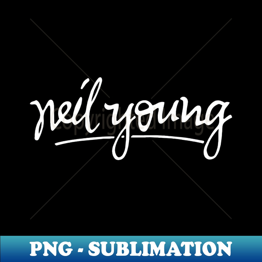 The Neil Young - PNG Transparent Sublimation File - Perfect - Inspire ...