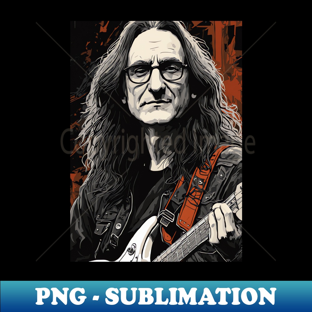 Vocalist Rush Band - Geddy Lee - Exclusive PNG Sublimation D | Inspire ...