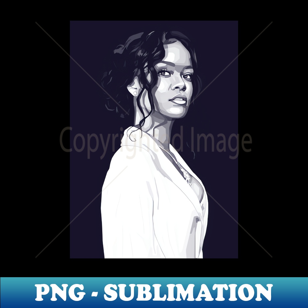 Rihanna - Signature Sublimation PNG File - Defying the Norms | Inspire ...