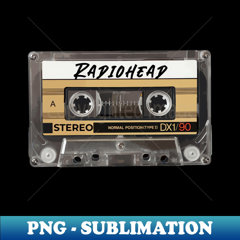 Radiohead - PNG Transparent Sublimation File - Vibrant and E | Inspire ...