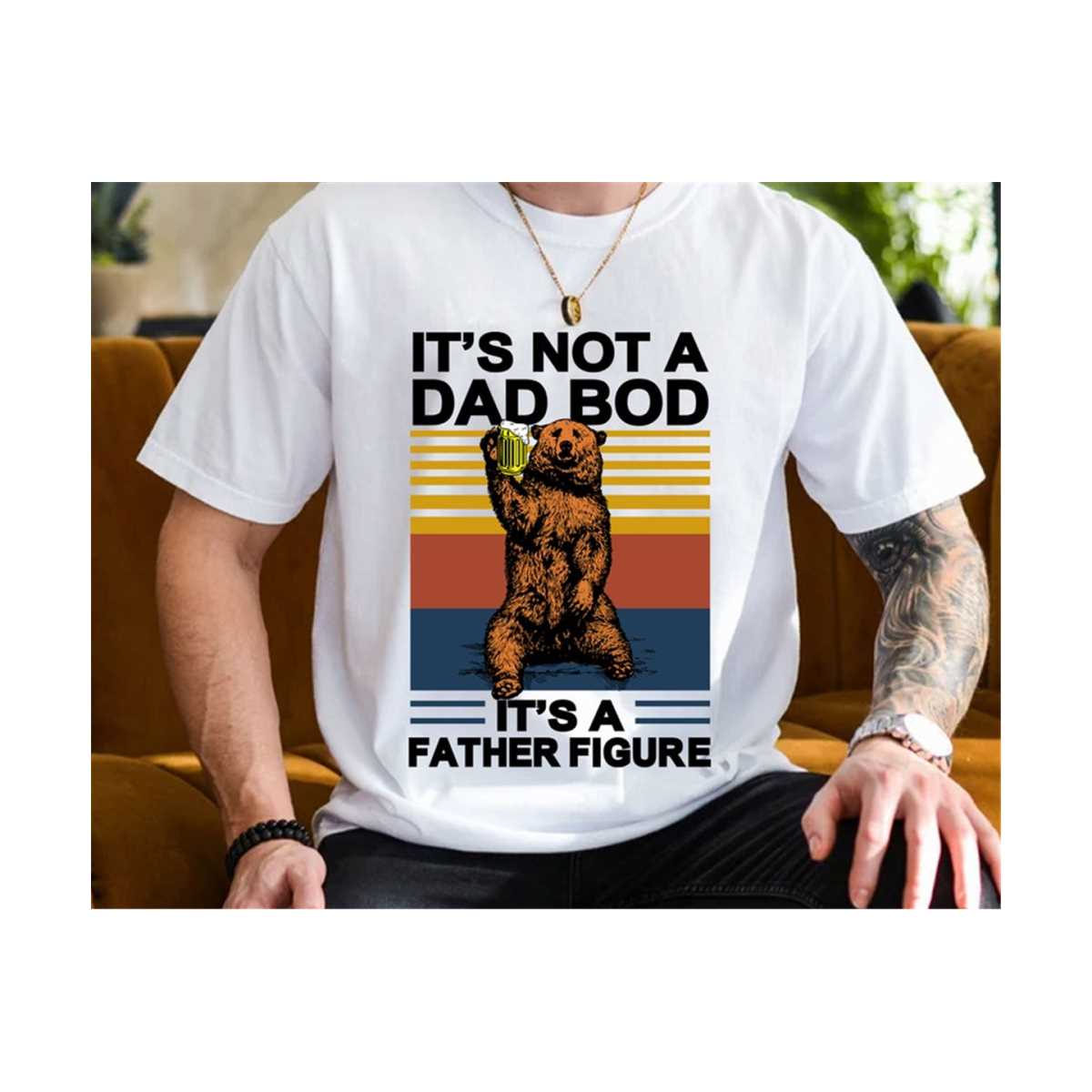 Bear Dad Svg, It's Not A Dad Bod It's A Father Figure Svg, F | Inspire ...