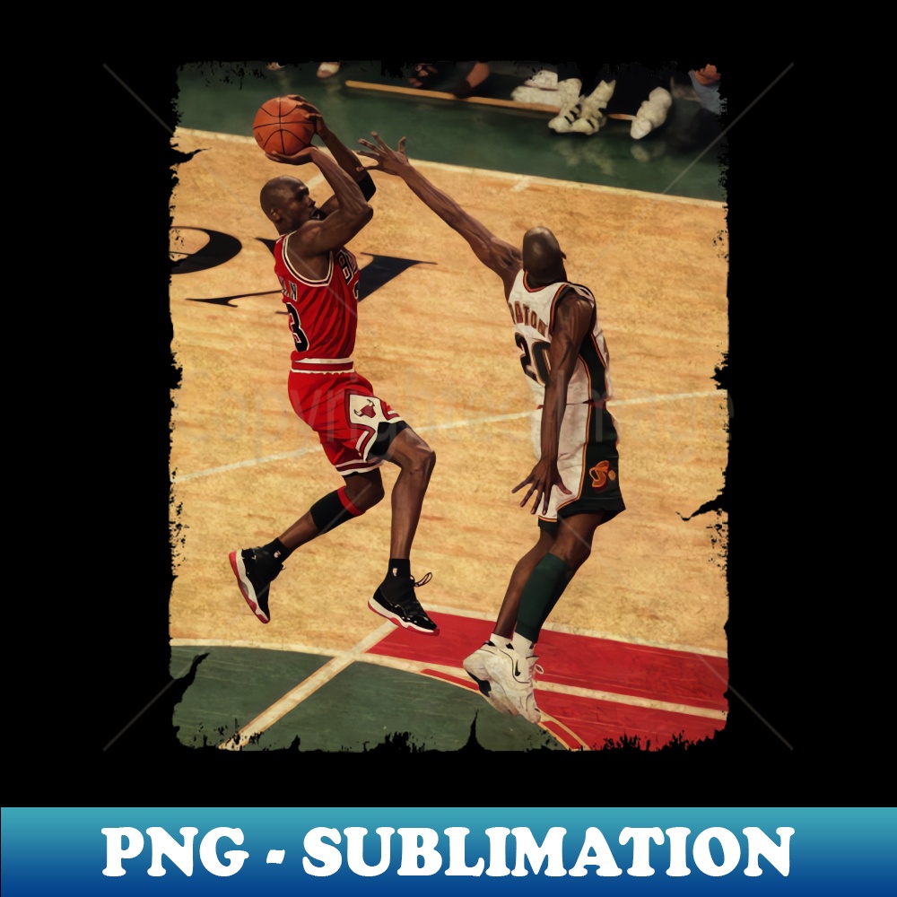 Gary Payton vs Michael Jordan in The 1996 NBA Finals - Styli | Inspire ...