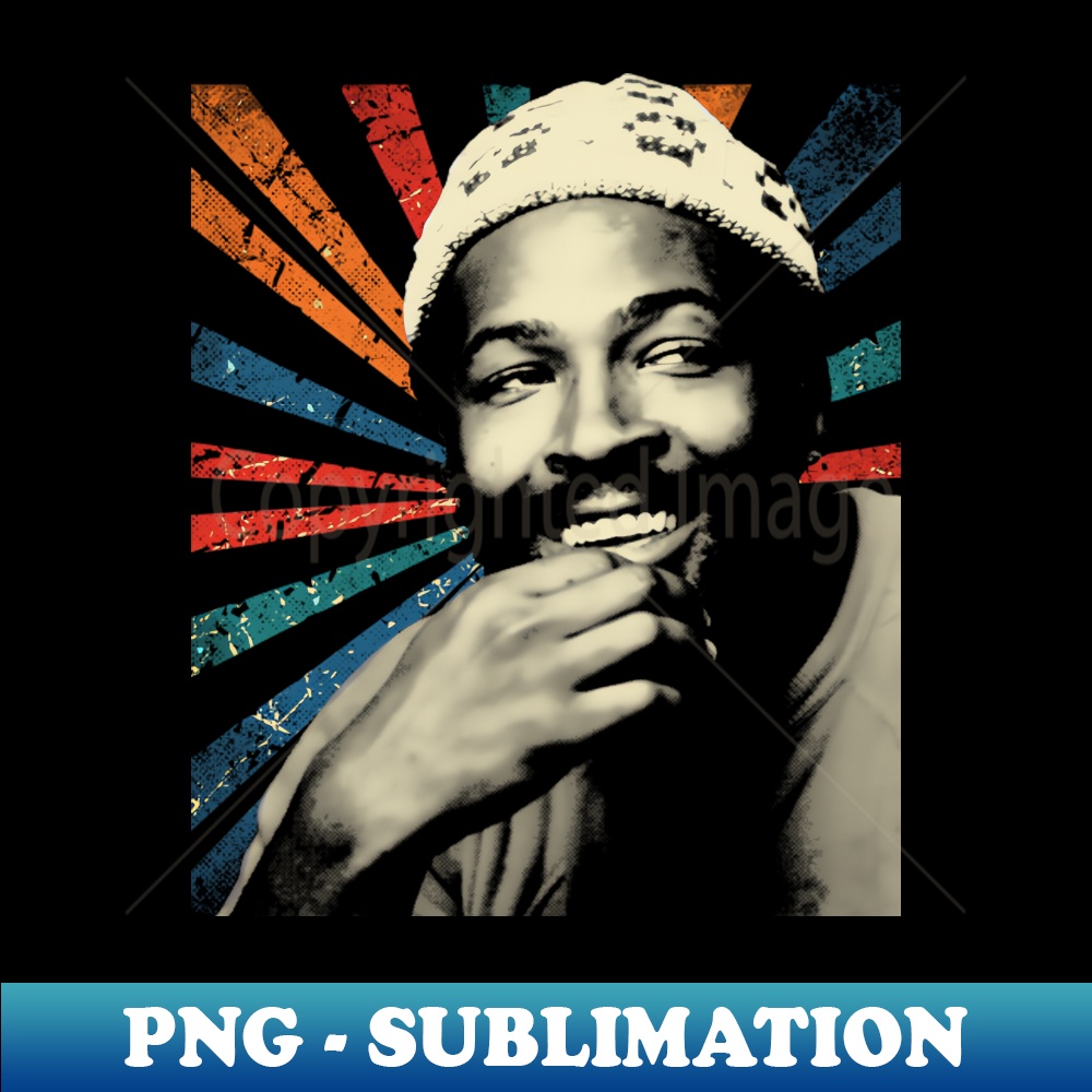 sketc vintage Marvin Gaye is an American singer - PNG Transp | Inspire ...