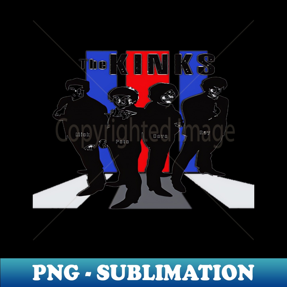 The Kinks Vintage Sublimation Png Download Instantly Tra Inspire