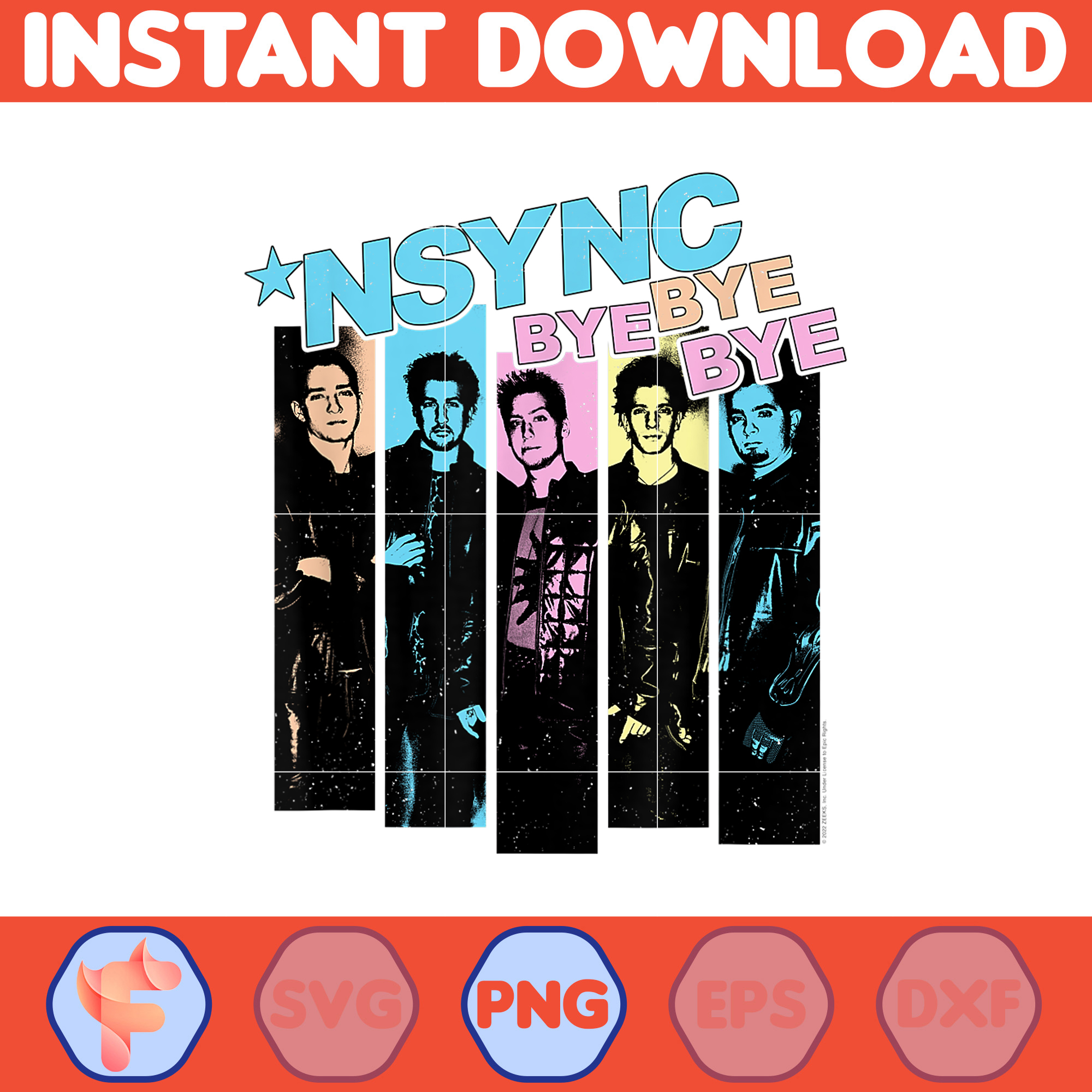 Nsync Png, Nsync Bye Bye Bye Svg, In my Nsync Reunion Era Pn | Inspire ...