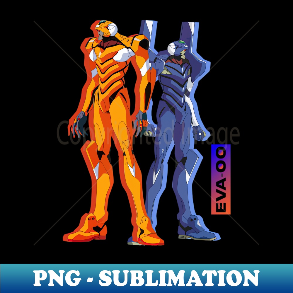 Eva-00 - Premium Sublimation Digital Download - Vibrant and | Inspire ...