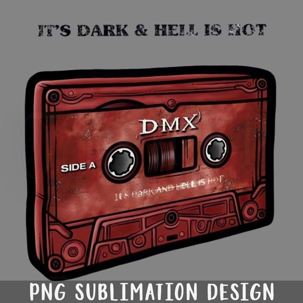 DMX Its Dark Hell is Hot Hiphop PNG Download | Inspire Uplift
