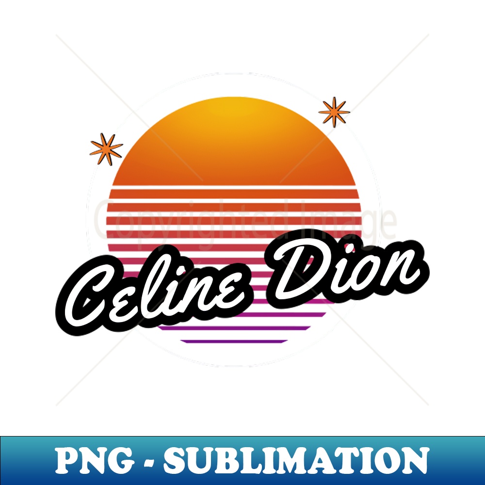 celine dion retro moon - Premium Sublimation Digital Downloa | Inspire ...