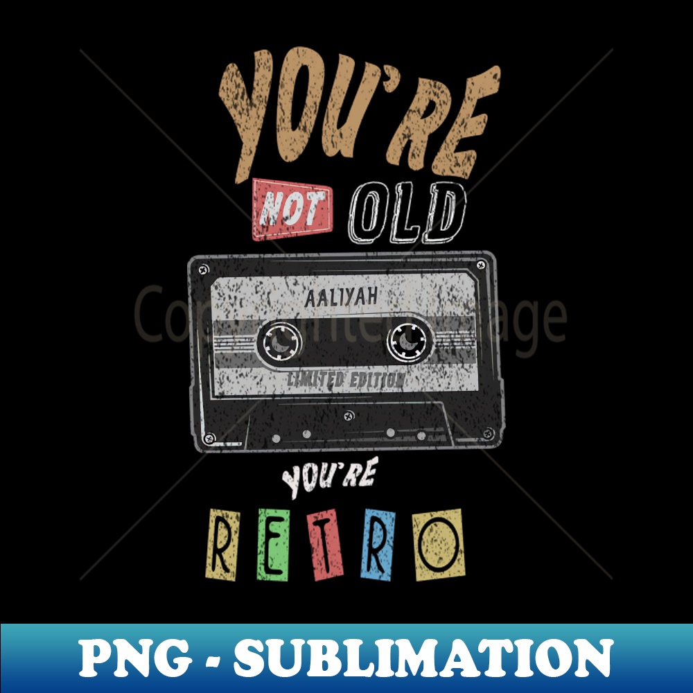 AALIYAH - Cassette tape Words Retro - High-Resolution PNG Su | Inspire ...