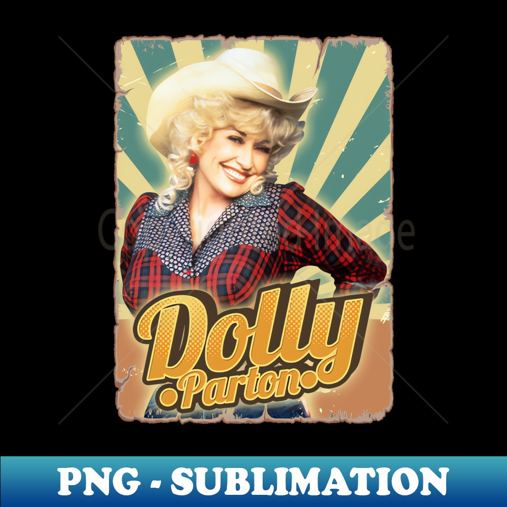 Dolly Queen Parton - Instant Sublimation Digital Download - | Inspire Uplift