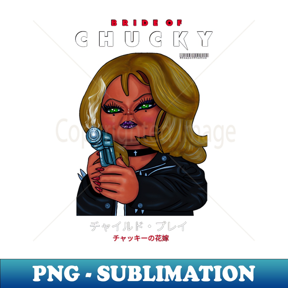 Bride of Chucky - Elegant Sublimation PNG Download - Bring Y - Inspire ...