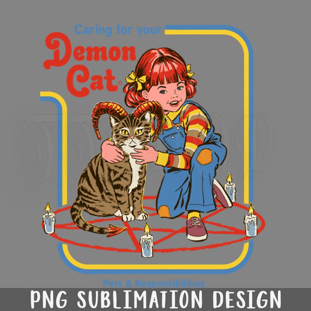 Caring for your Demon cat PNG Download | Inspire Uplift