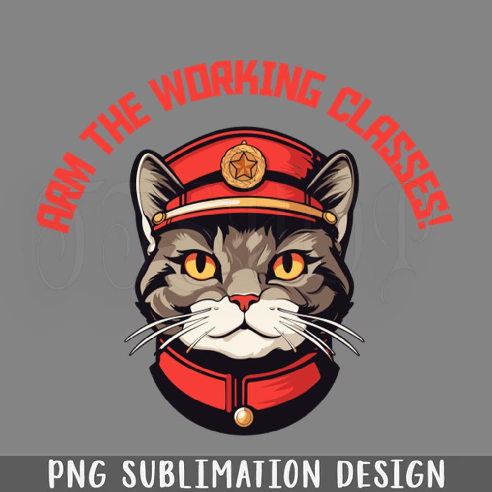 Arm The Working Classes Kitty Rev PNG Download | Inspire Uplift