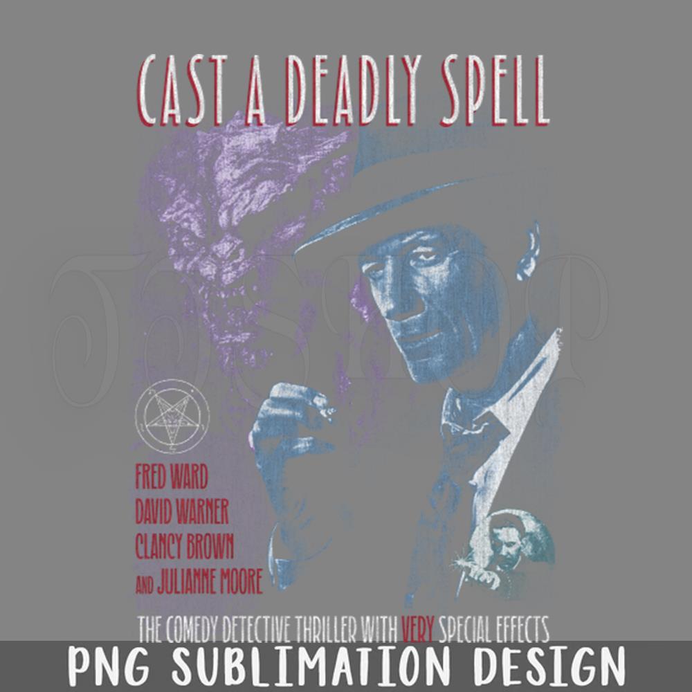 Cast A Deadly Spell Lovecraft Cult Classic PNG Download | Inspire Uplift