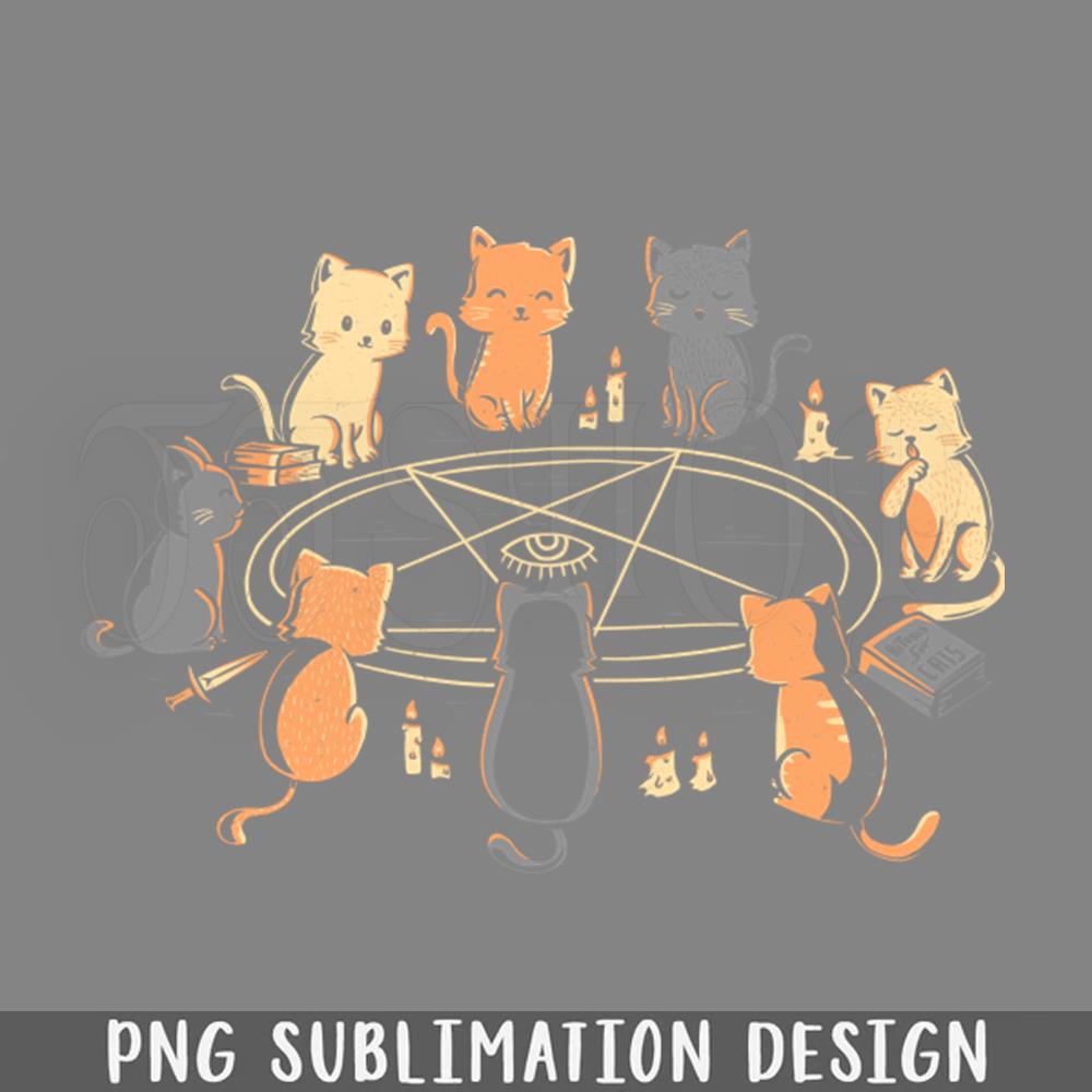Cat Ritual PNG Download | Inspire Uplift