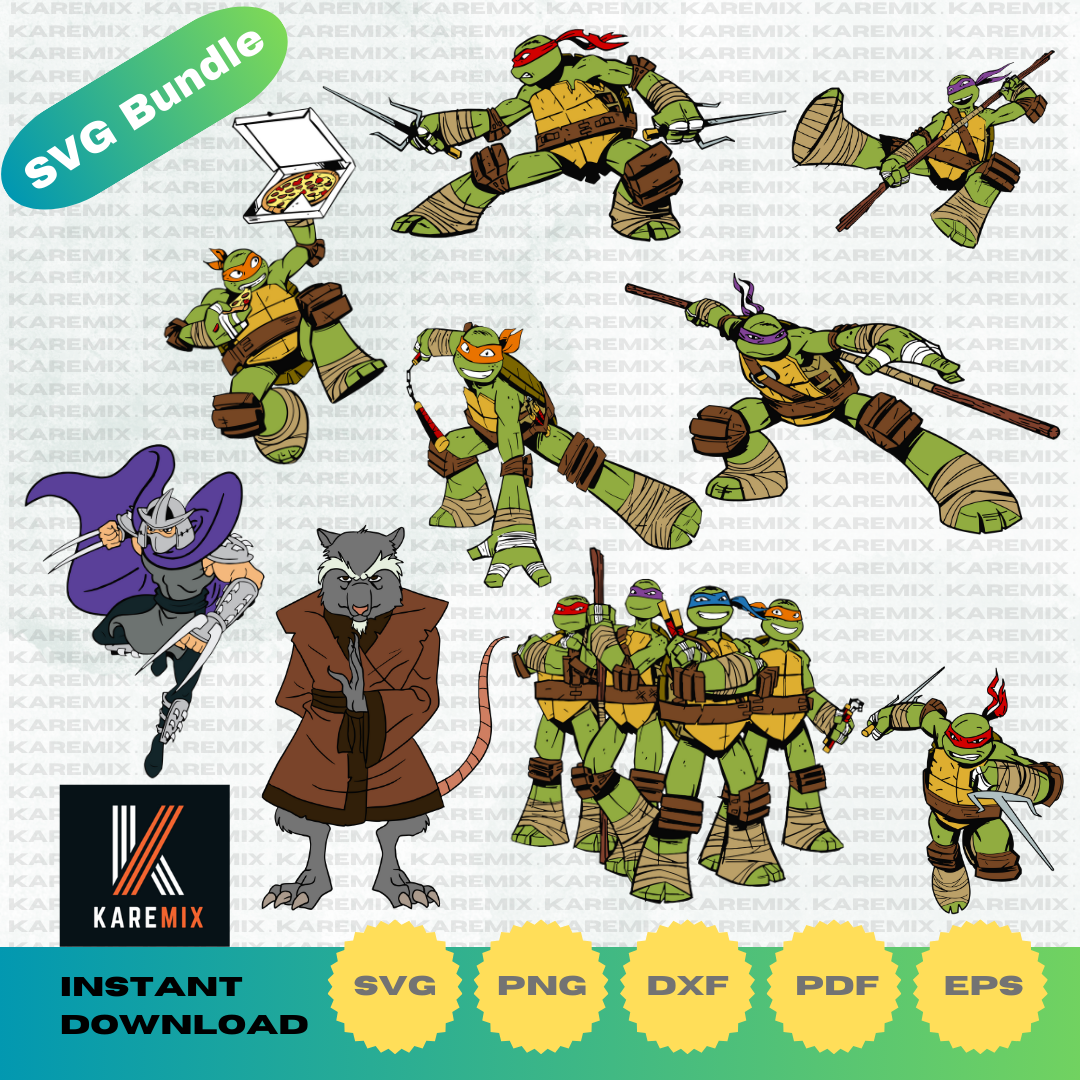 Teenage Mutant Ninja Turtles Alphabet