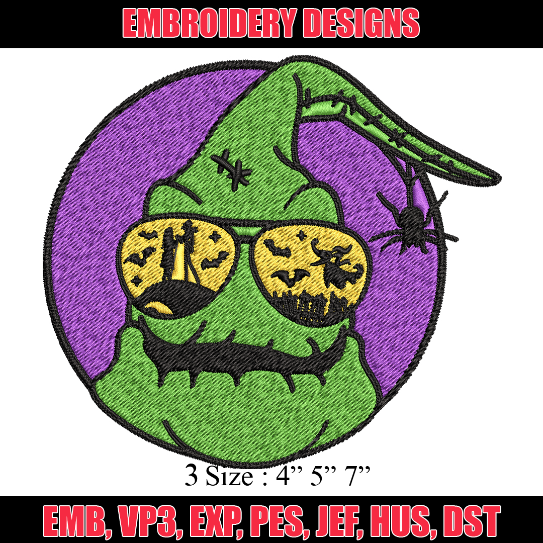 Oogie Boogie Man Embroidery design, Oogie Boogie Embroidery, | Inspire ...