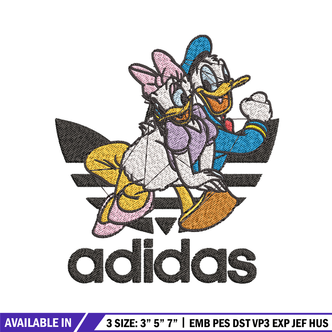 Daisy x duck adidas Embroidery Design, Adidas Embroidery, Br - Inspire ...