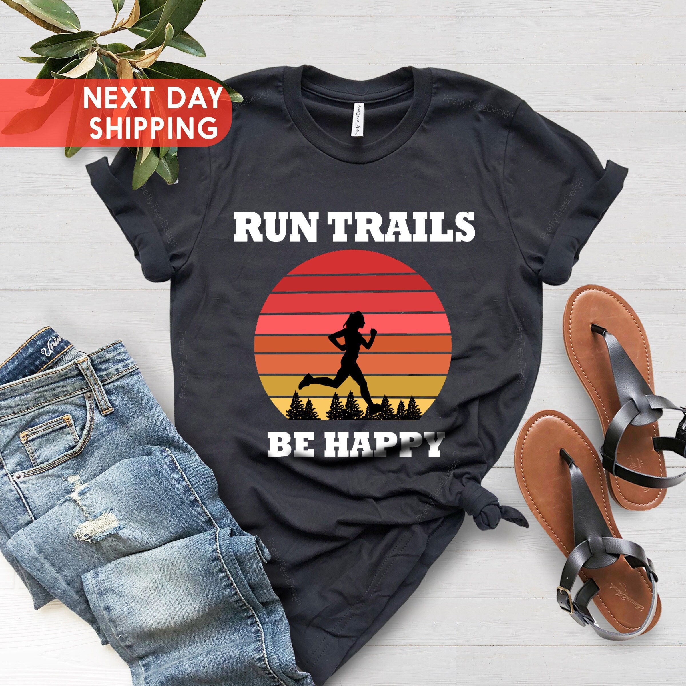 Retro Trail Running Shirt PNG, Trail Running Gift Woman, Ret | Inspire ...