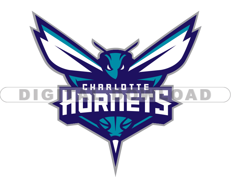 Charlotte Hornets NBA Logo Svg, Nba Svg, Nba Sport, Nba Logo | Inspire ...