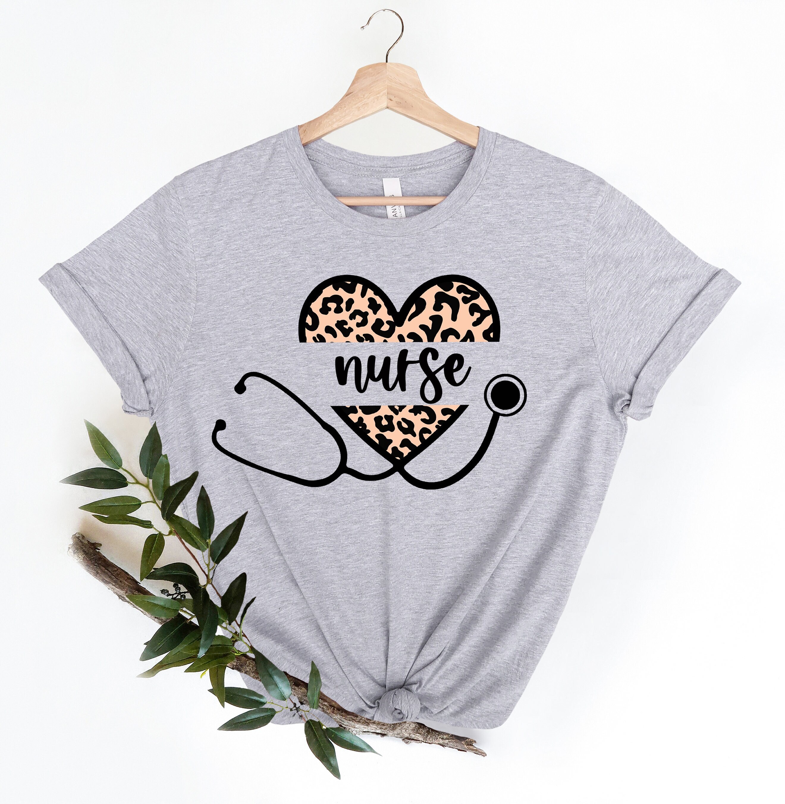 Leopard Stethoscope Heart Shirt PNG, Nurse Stethoscope, Nurs | Inspire ...