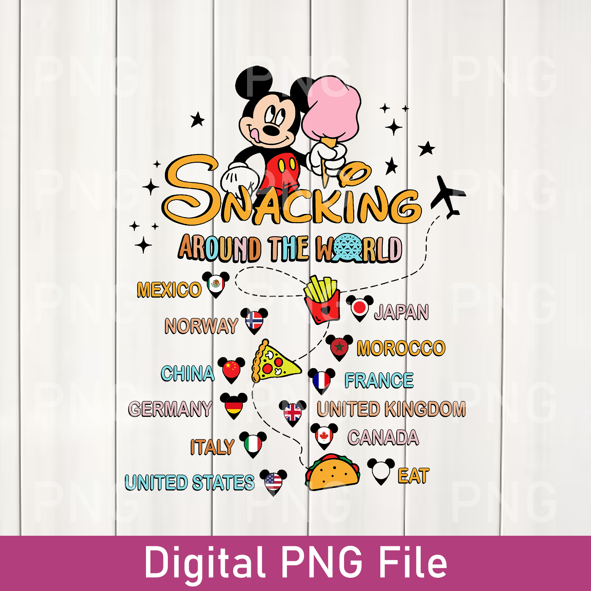 Disney Epcot World Snacking Drink PNG, Disney Epcot, Mickey | Inspire ...
