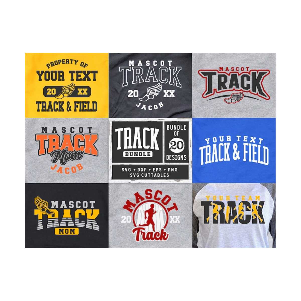 Track And Field Template