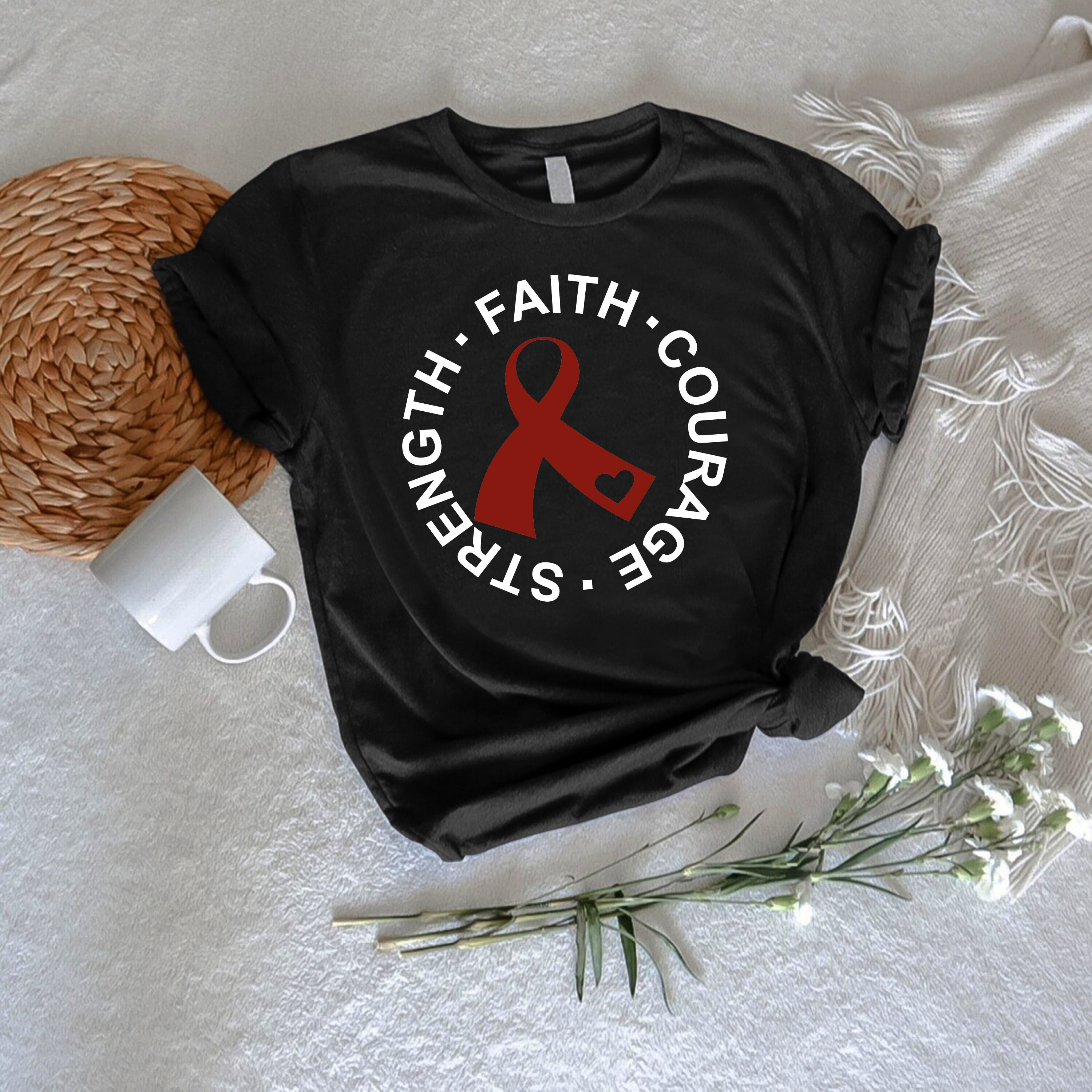 Sickle Cell Shirt PNG, Skill Cell Gift, SCA TShirt PNG, Red | Inspire ...