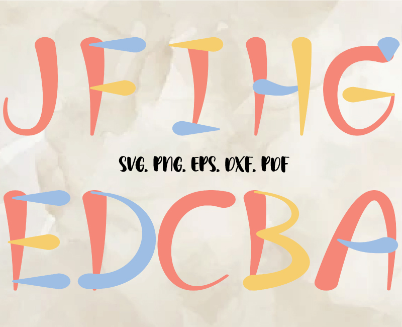 Round Brush CC Font Png, Modern Font, Fonts For Cricut, Beau | Inspire ...