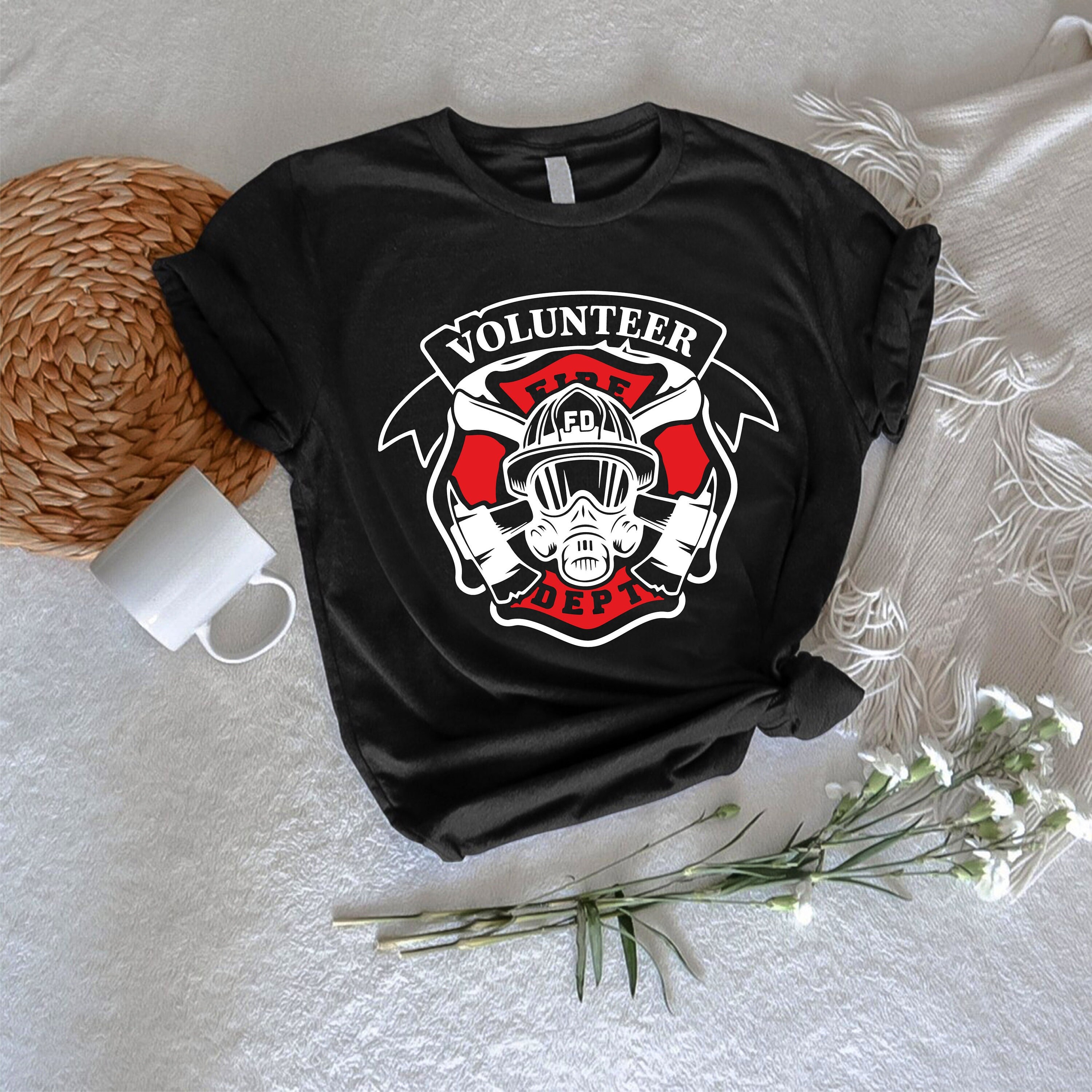 Volunteer Shirt PNG, Firefighter Gifts, Volunteer Staff Shir | Inspire ...