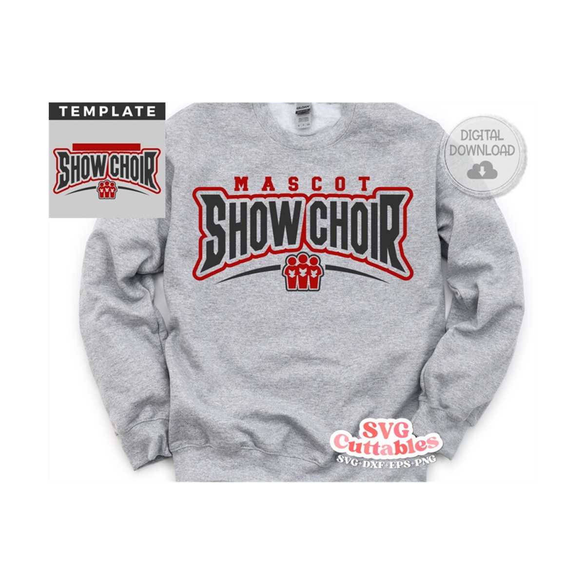 show choir svg - Inspire Uplift