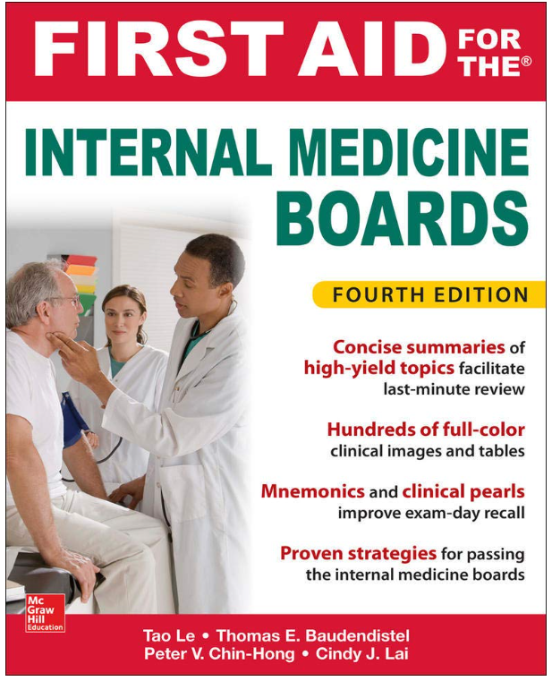 First Aid for the Internal Medicine Boards, Fourth Edition | Inspire Uplift