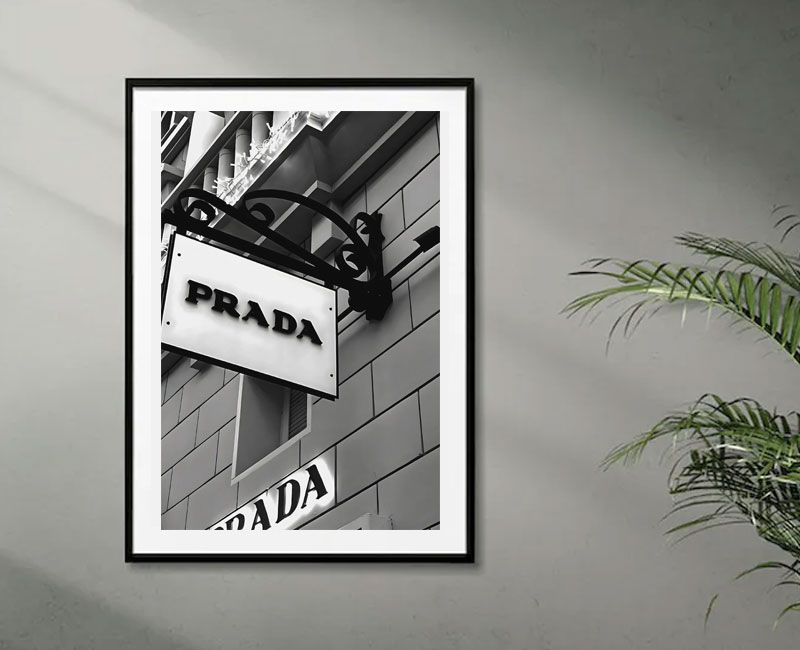 Luxury Brands Digital Poster, Trendy Printable With Logo, Fa | Inspire ...