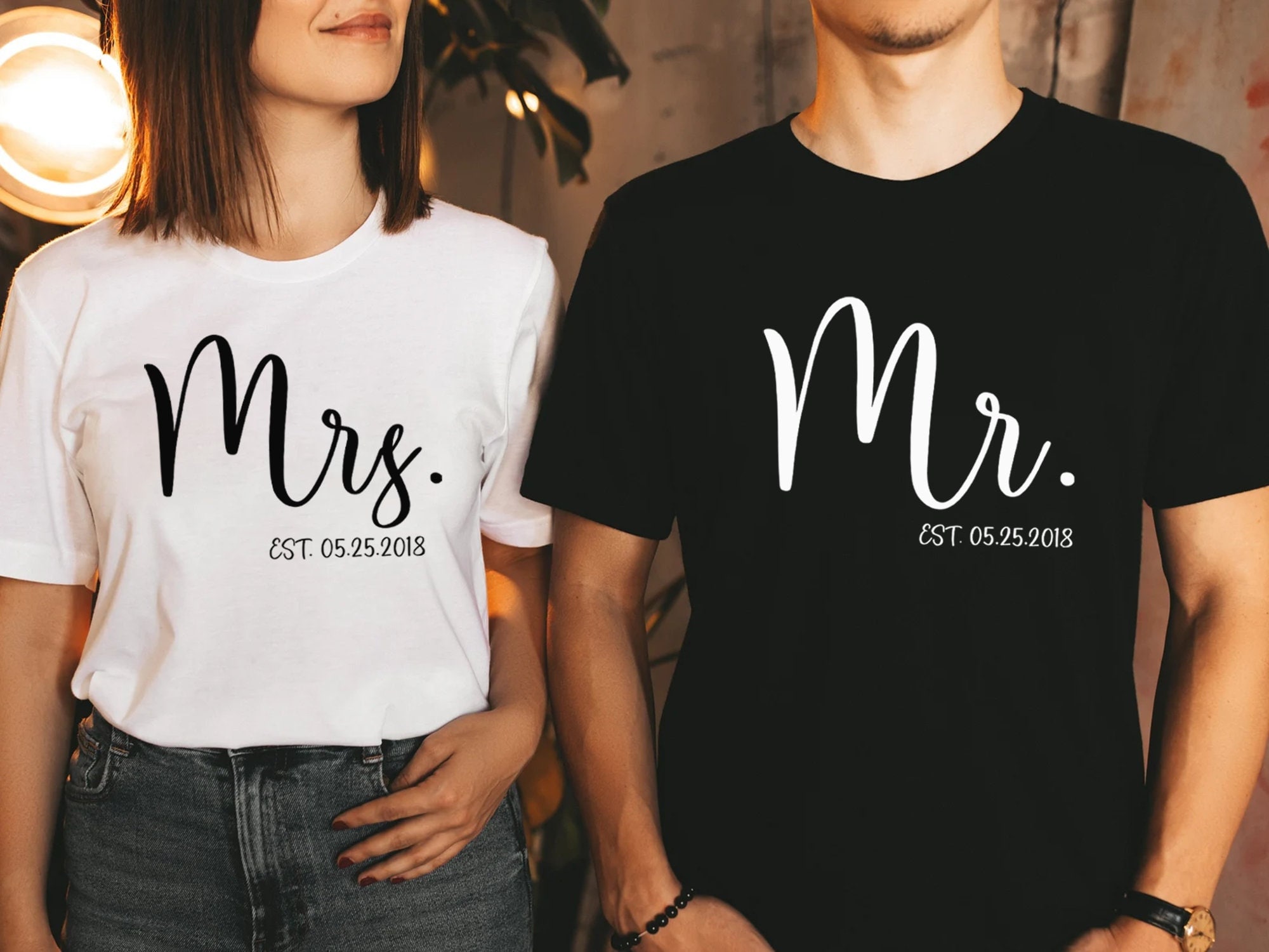 Personalized Mr and Mrs, Honeymoon Shirt Pngs, Mr and Mrs Sh | Inspire ...