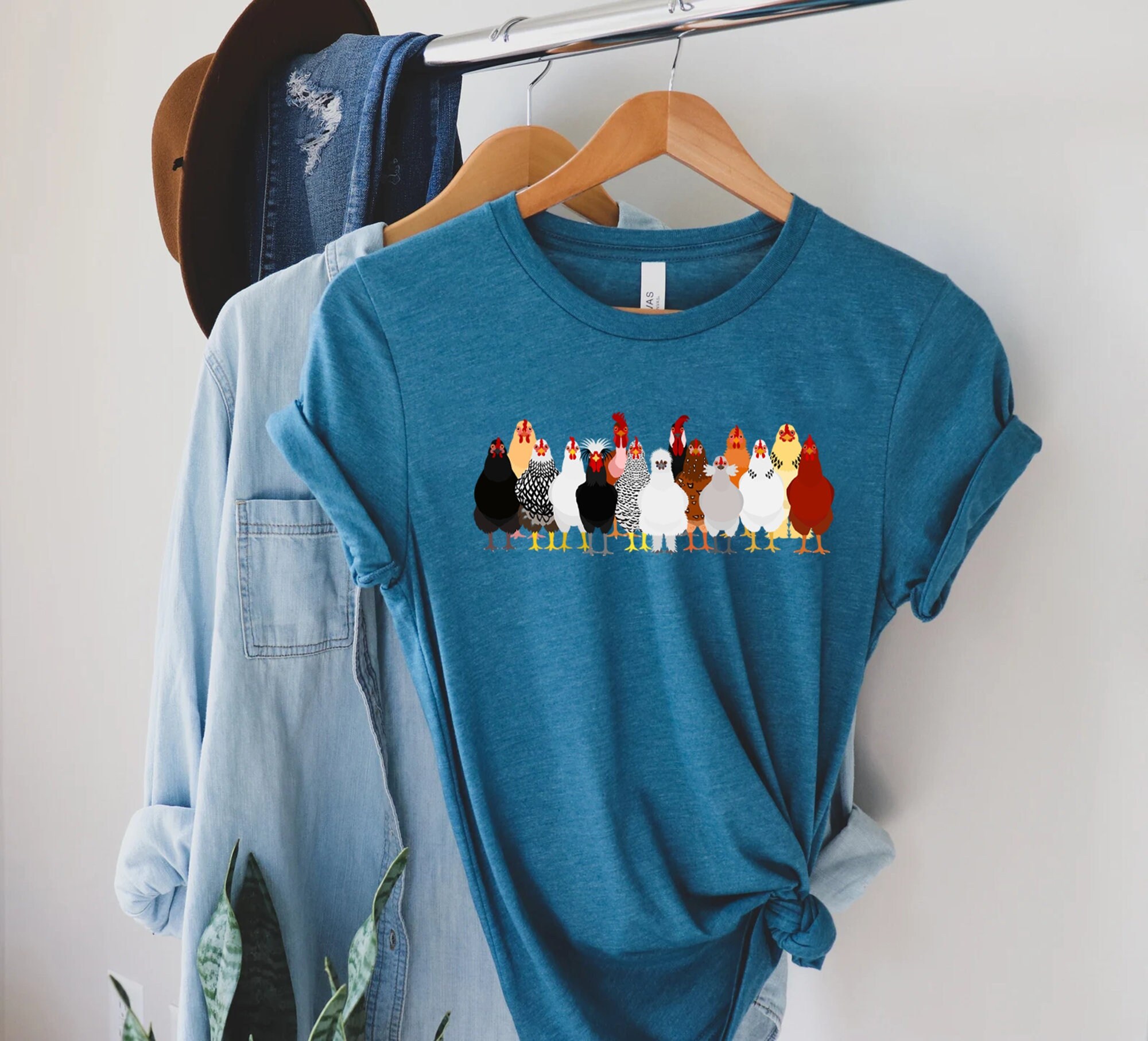 Women Chicken Shirt Png, Mothers Day Woman Shirt Png, Chicke | Inspire ...