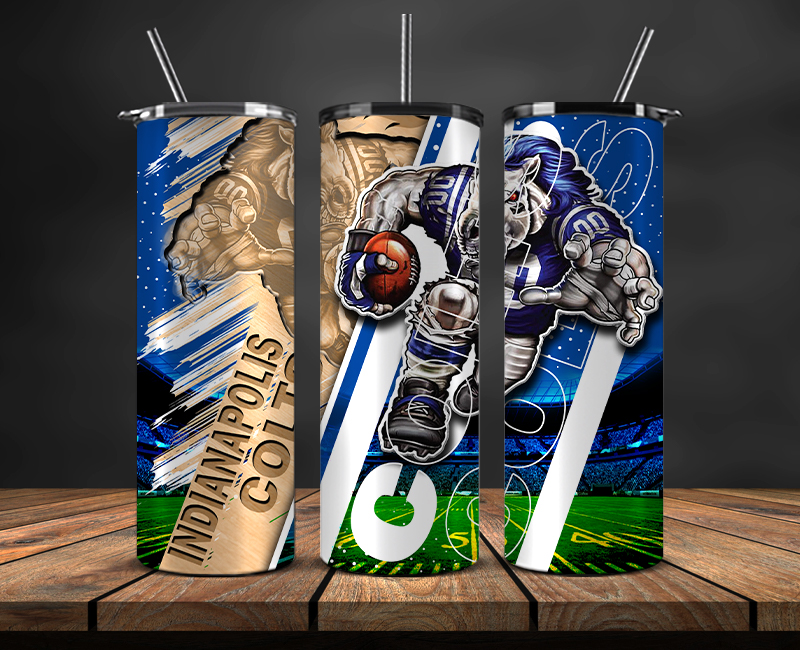 Steelers Tumbler Wrap , 3D Nfl Tumbler Wrap, Nfl Mascot Tumb | Inspire ...