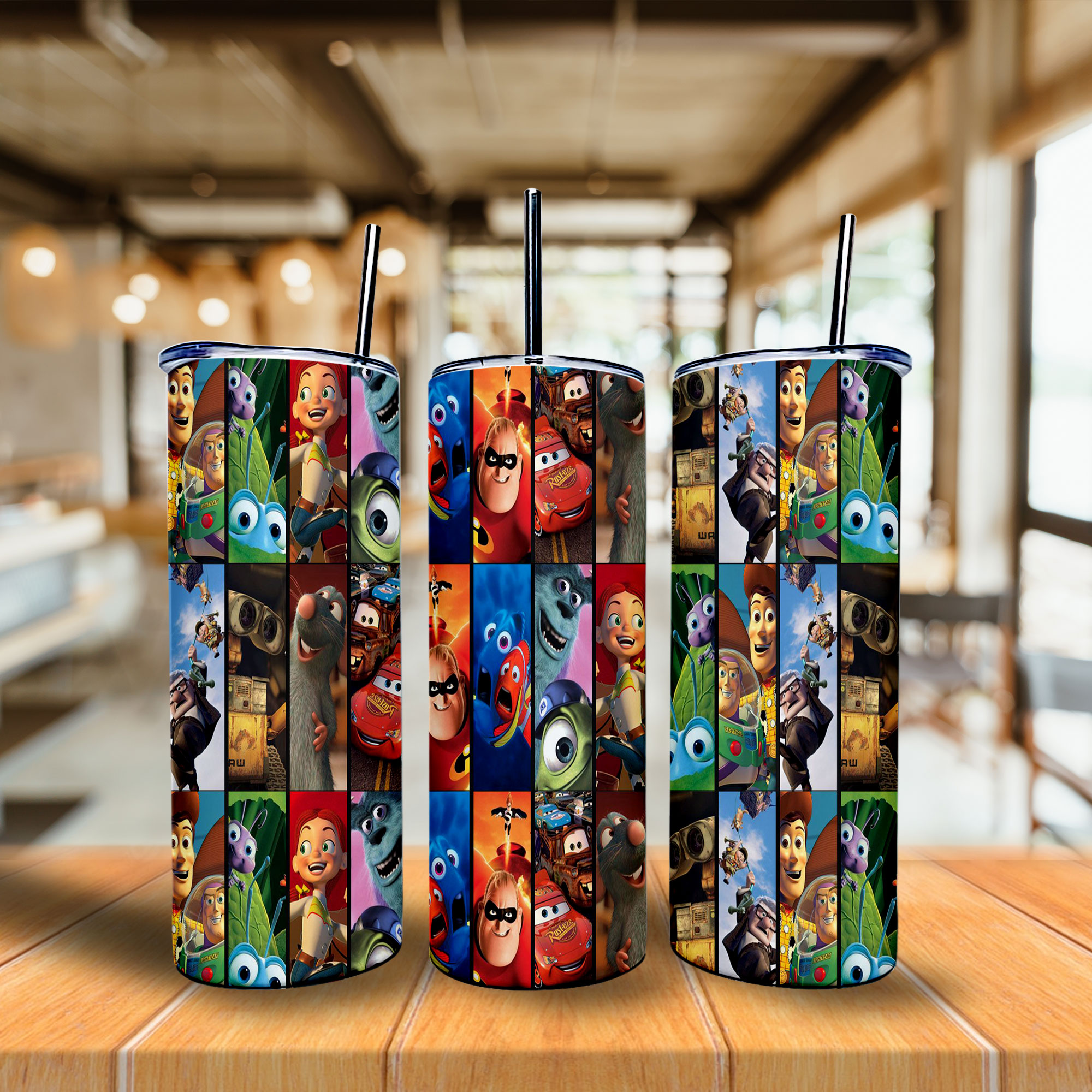 Princess Disney Tumbler Wrap, 3D Cartoon Tumbler Wrap, 20oz | Inspire ...