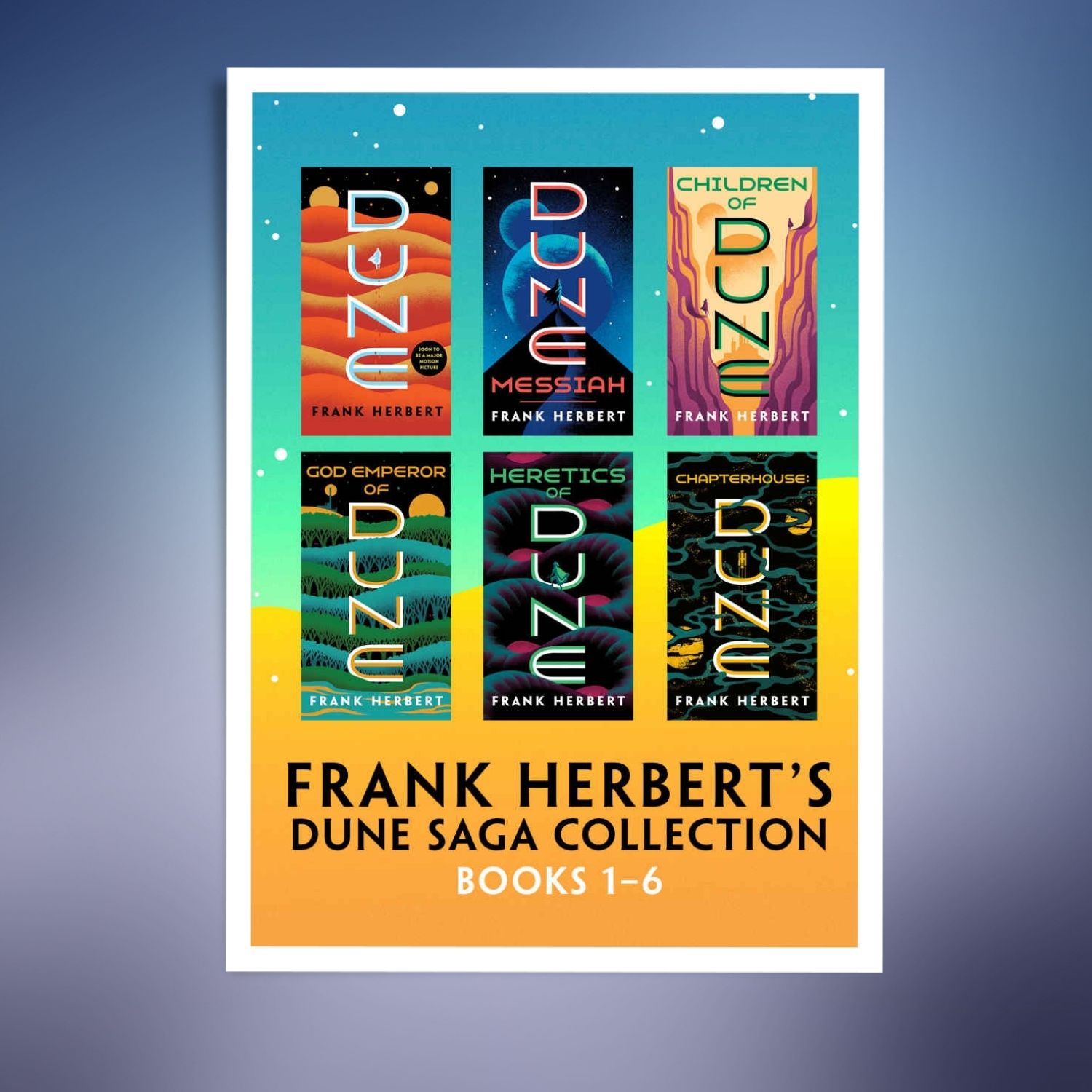 Frank Herbert's Dune Saga 6-Book Boxed Set: Dune, Dune Messi | Inspire ...