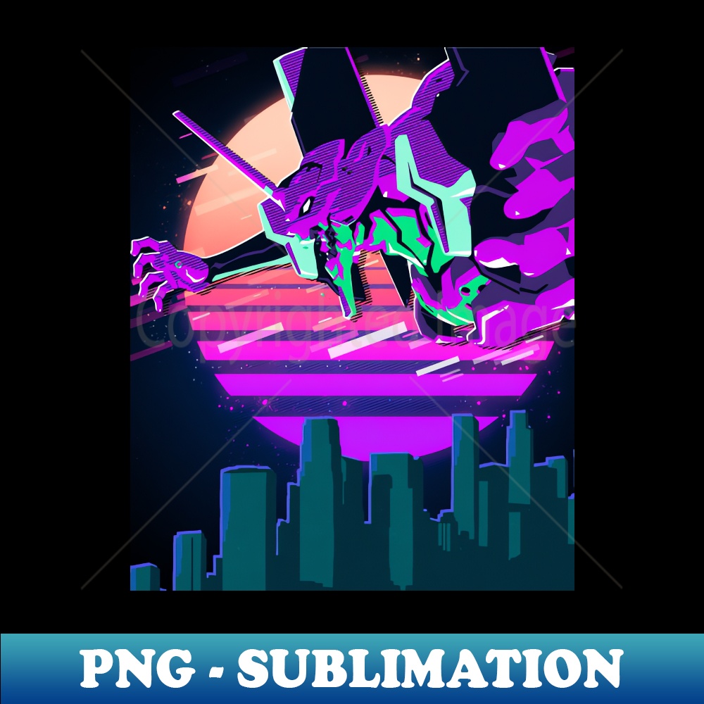 Neon Genesis Evangelion - Eva 01 - Unique Sublimation PNG Do - Inspire ...