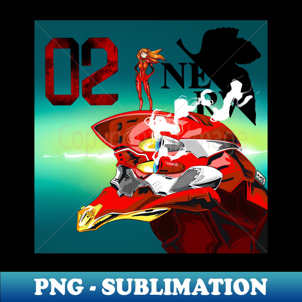 EV 02 Asuka - PNG Transparent Digital Download File for Subl | Inspire ...