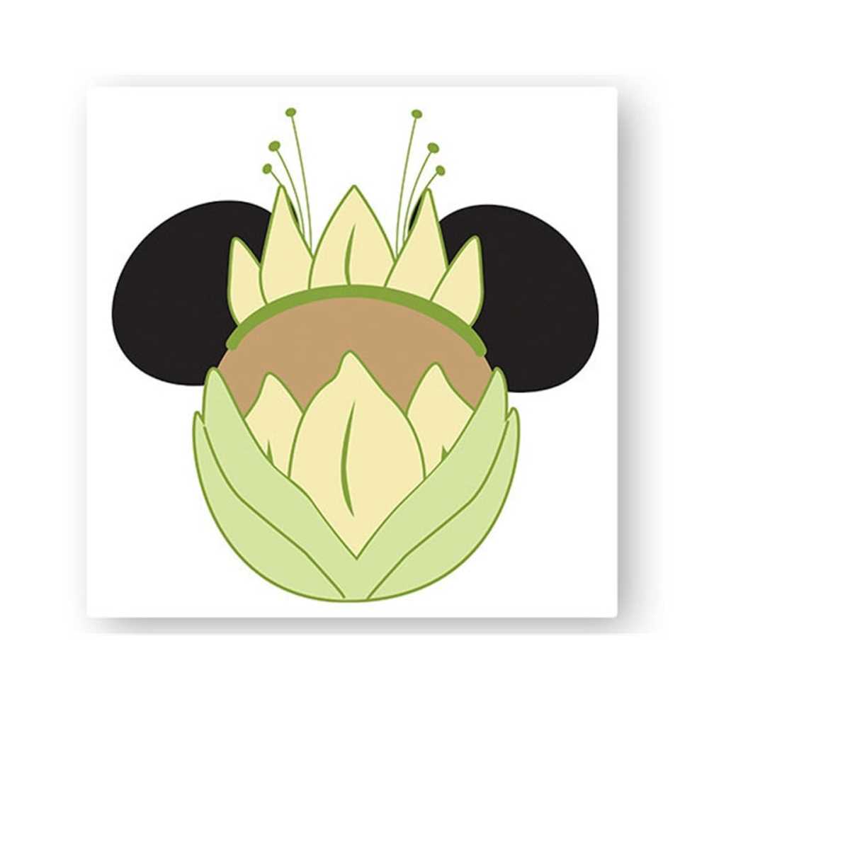 Princess, Tiana, Minnie, Mouse, Ears, Digital, Download, TSh | Inspire ...