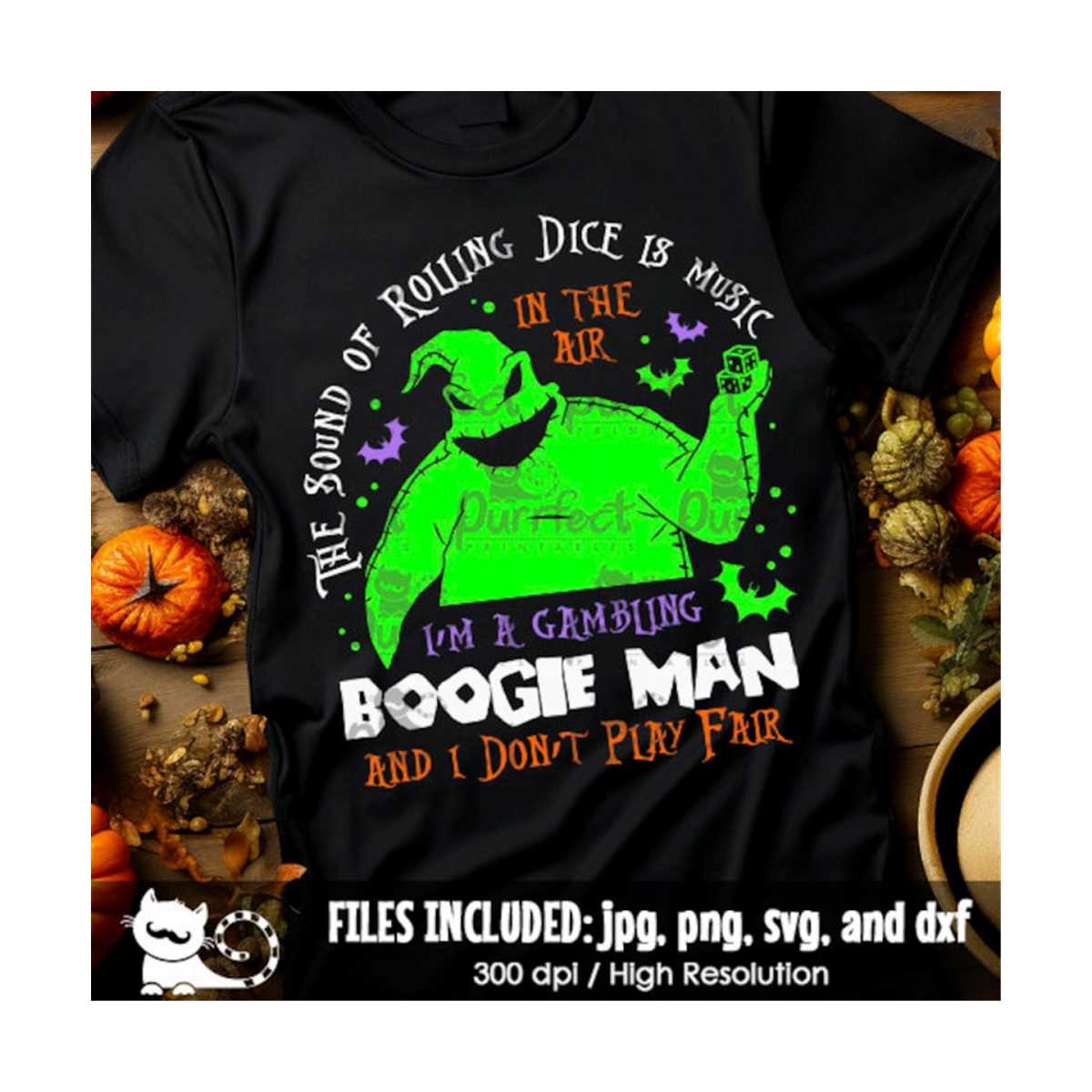 Boogie Man SVG, Oogie Boogie Bash svg, Halloween Nightmare S | Inspire ...