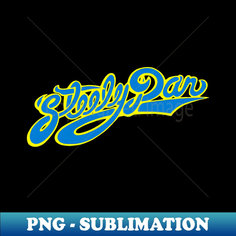 Steely Dan Vintage Logo Tribute - Exclusive PNG Sublimation | Inspire ...
