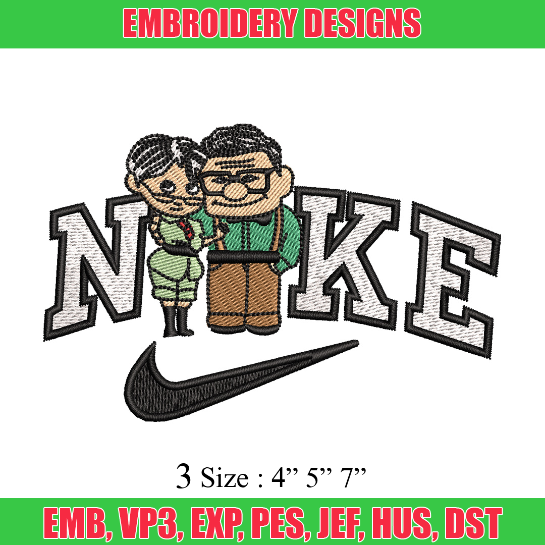 Nike couple Embroidery Design, Nike Embroidery, Brand Embroi | Inspire ...