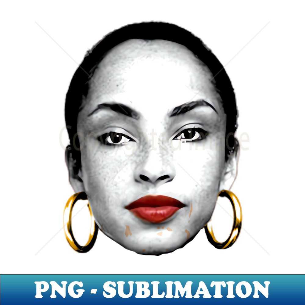 Sade gold earrings - Digital Sublimation Download File - Bol | Inspire ...