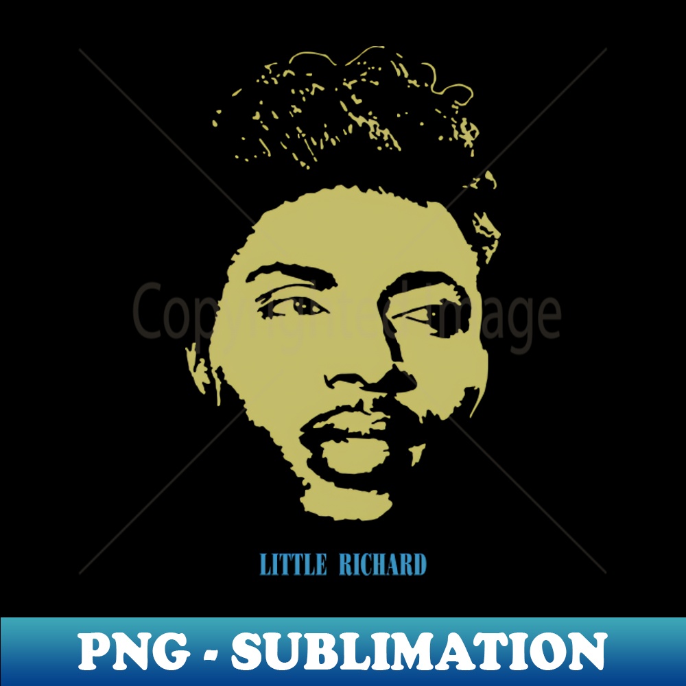 Little Richard - PNG Transparent Sublimation File - Create w | Inspire ...