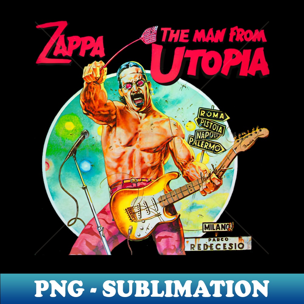 The Man From Utopia Artwork - Trendy Sublimation Digital Dow - Inspire Uplift